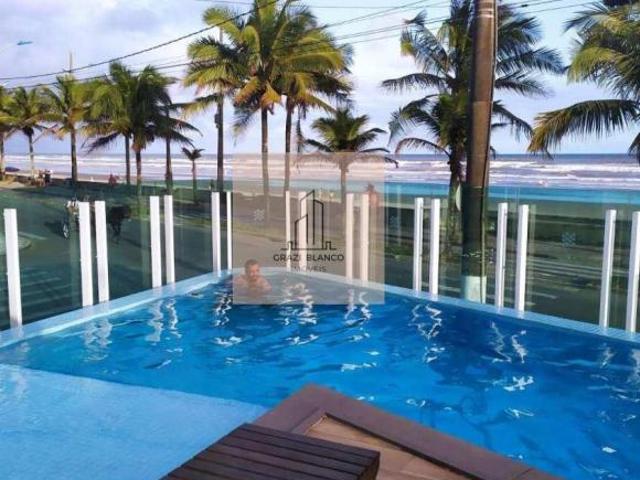 Apartamento de Alto Padrão em Mongaguá – Porteira Fechada, aceita Airbnb