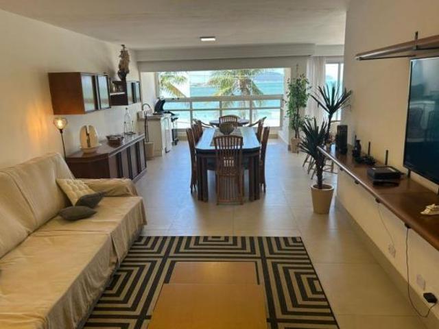 Apartamento de alto padrão frente total ao mar da praia das Astúrias, Guarujá, 4 suites, com armário