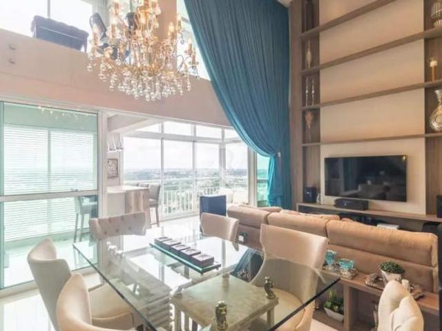 Apartamento de Alto Padrão Mobiliado, 03 Suítes, 03 Vagas 187,00 m² Ecoville