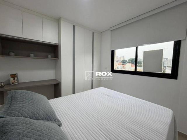 Apartamento de alto padrão, mobiliado com 1 quarto à venda, 27 m² por R$ 365.000 Portão Curitiba