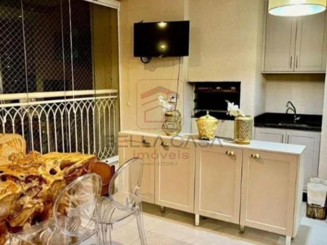 Apartamento de alto padrão no Jd Anália Franco, 176 mº, 3 suítes, 4 Vagas
