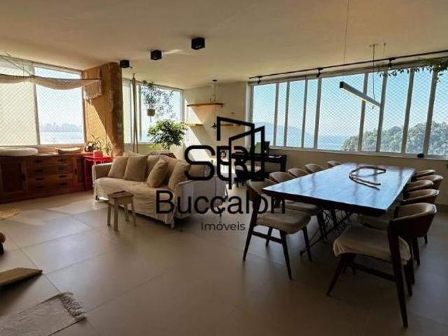 Apartamento de Alto Padrão Pé na Areia com 4 dormitórios, Vista Panorâmica e Porteira Fechada