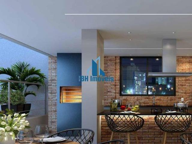 Apartamento de área privativa de Alto Padrão com 4 Quartos à Venda – 153 m² no Bairro Castelo, Belo