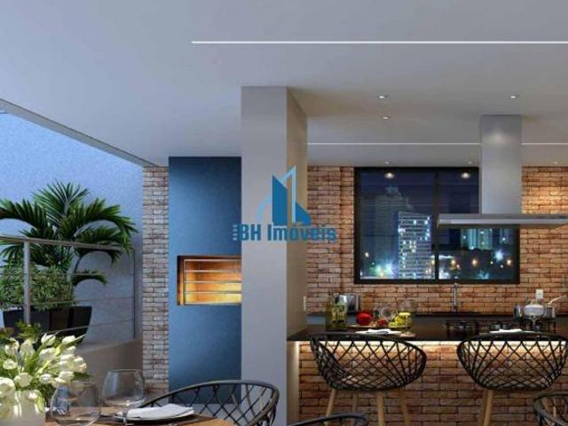 Apartamento de Cobertura de Alto Padrão com 4 Quartos à Venda – 153 m² no Bairro Castelo, Belo Horiz