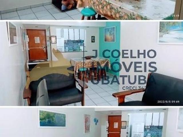 Apartamento de dois dormitórios, sendo uma suíte, perto do mar na Praia Grande de Ubatuba