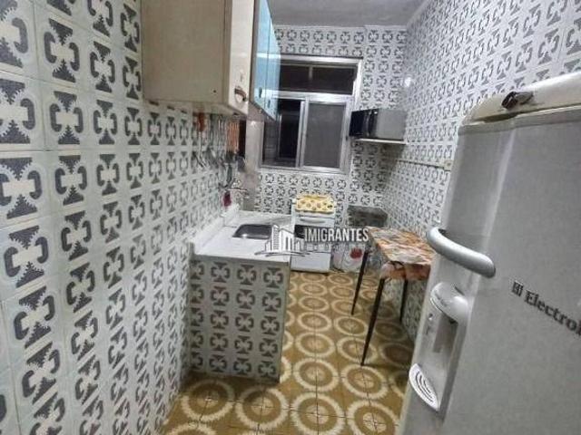 Apartamento de dois quartos, no Boqueirão em Praia Grande