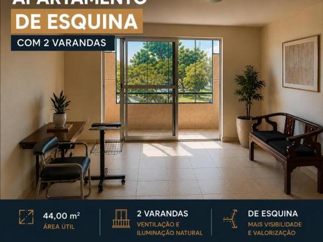 Apartamento de Esquina Com Suíte