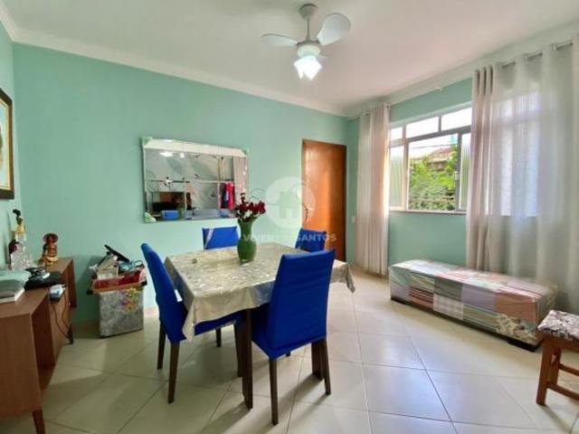 Apartamento de frente com 2 dormitórios à venda, 64 m² por R$ 425.000,00 Aparecida Santos/SP