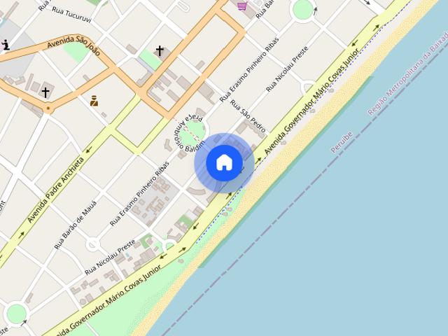 Apartamento de Frente para o Mar no Prédio Redondo – Peruíbe/SP