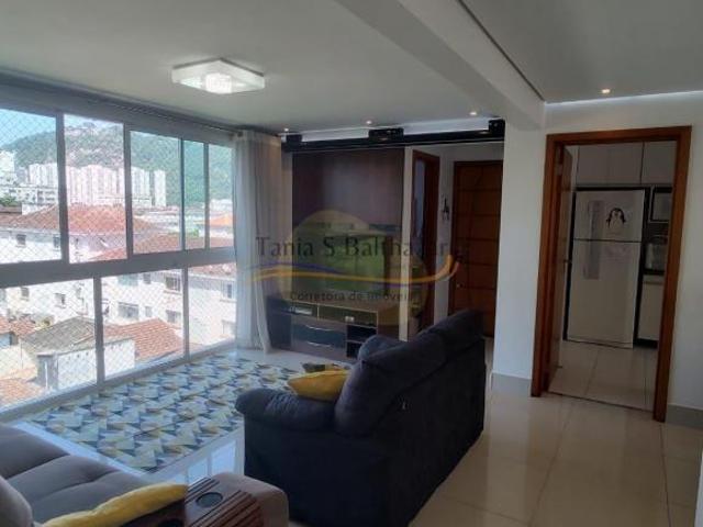 Apartamento de Frente Vista Livre Bairro Marapé Santos/SP