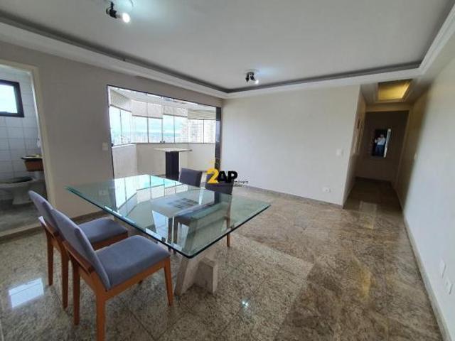 Apartamento de Luxo Mobiliado c/ Eletrodomésticos: 2 Quartos, 1 Suíte Closet, 3 Banheiros, 2 Vagas d