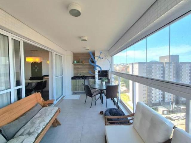 Apartamento de Luxo na Ponta da Praia: 2 quartos, 2 suítes, 1 sala, 3 banheiros, 1 vaga de garagem