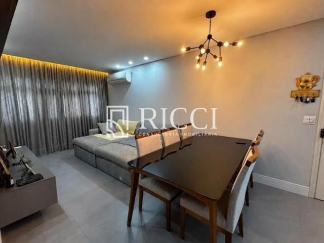 Apartamento de Luxo na Ponta da Praia: 2 Quartos, 2 Suítes, 3 Salas, 3 Banheiros, 3 Vagas Santos S