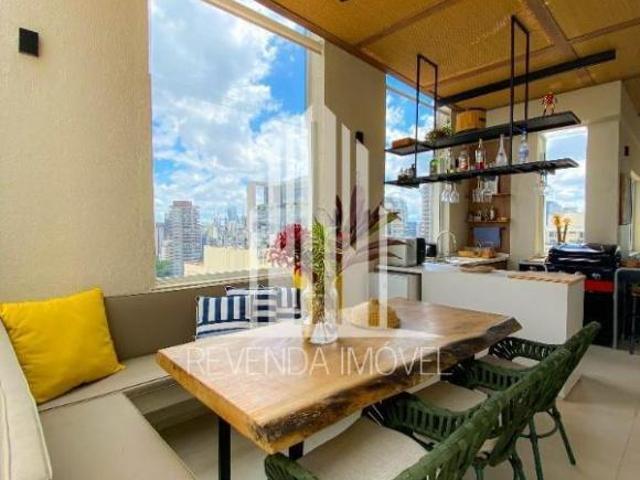 Apartamento de luxo na Vila Olímpia: 2 quartos, 2 suítes, 2 salas, 3 banheiros, 3 vagas de garagem