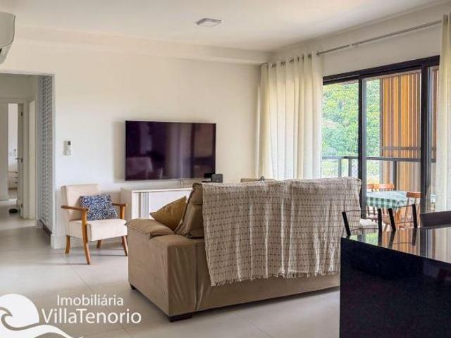 Apartamento de Luxo no Aruna Resort Praia da Enseada, Ubatuba | 2 Suítes e Vista para o mar