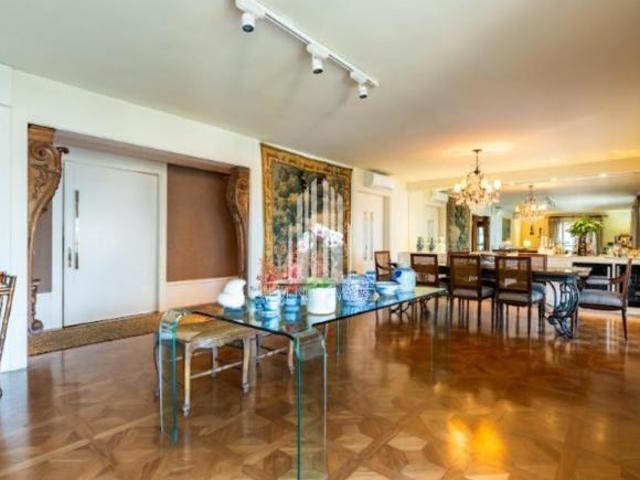 Apartamento de luxo no Pacaembu com 4 quartos, 3 suítes e 5 vagas de garagem São Paulo SP