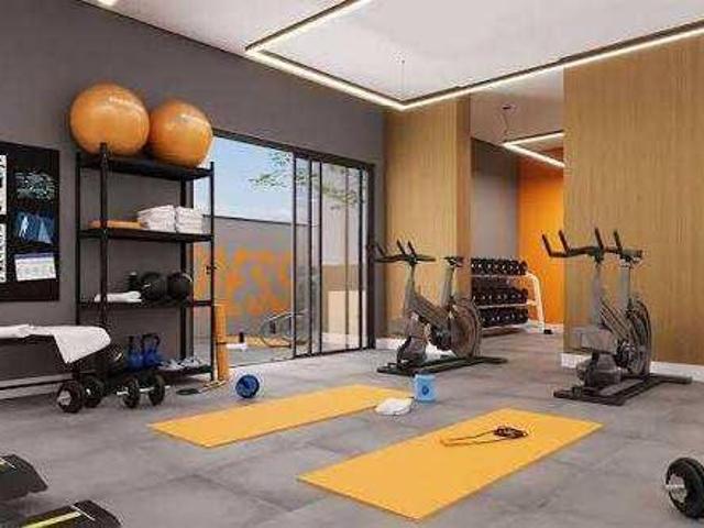 Apartamento de luxo à venda em Curitiba, Centro, com 1 quarto, 19mm²