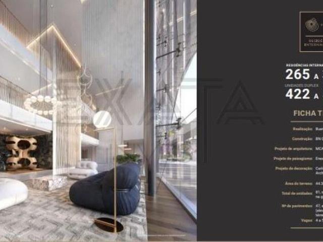 Apartamento de Luxo à Venda em São Paulo Condomínio Vertical Parque Global: PRONTO PARA MORAR, 4 S