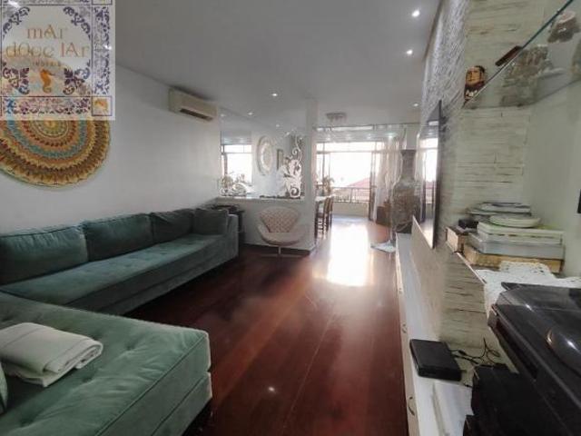 Apartamento de luxo à venda em Santos SP na Ponta da Praia com 4 quartos, 3 suítes e 2 vagas de gara