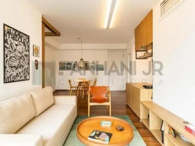 Apartamento de Luxo com 2 Quartos e 2 Suítes no Jardins, São Paulo 97m², 2 Salas, 3 Banheiros e 1