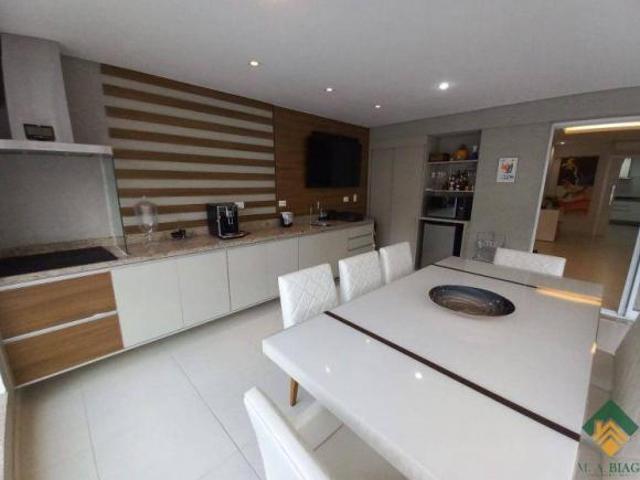 Apartamento de luxo com 3 quartos, 152m², à venda em Guarujá, Pitangueiras