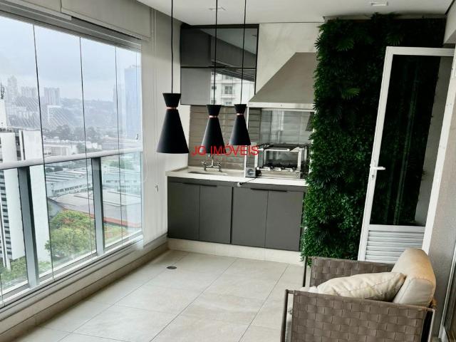 Apartamento de luxo em condomínio na Vila Gertrudes, São Paulo SP: 3 quartos, 3 suítes, 2 salas, 3 vagas de garagem, 130m²
