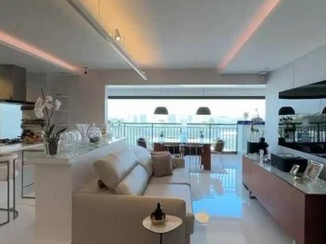 Apartamento de Luxo em Santo Amaro: 3 Quartos, 3 Suítes, 3 Salas, 4 Banheiros, 2 Vagas São Paulo S