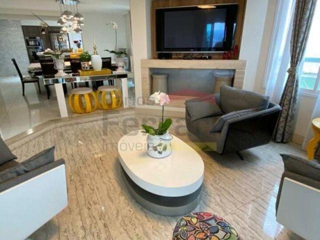 APARTAMENTO DE PADRÃO NO MANDAQUI, COM 3 SUITES, 4 SACADAS