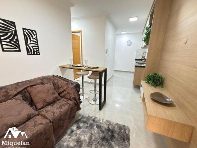 Apartamento Decorado – 37m² com 2 Quartos e 1 Vaga
