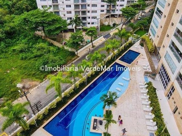 Apartamento Decorado À VENDA no condomínio Verdemar, praia da Enseada em Guarujá