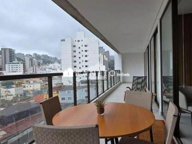 Apartamento Decorado com 3 dormitórios suíte, área de lazer completa e elevador