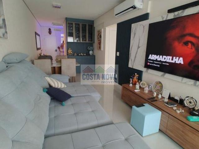 Apartamento decorado de 2 suites, lazer completo na Ponta da Praia