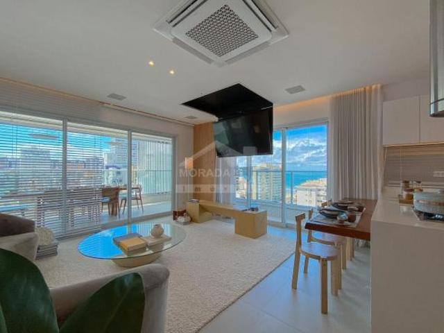 Apartamento Decorado de Alto Padrão no Canto do Forte, 3 suítes, lazer, Praia Grande SP