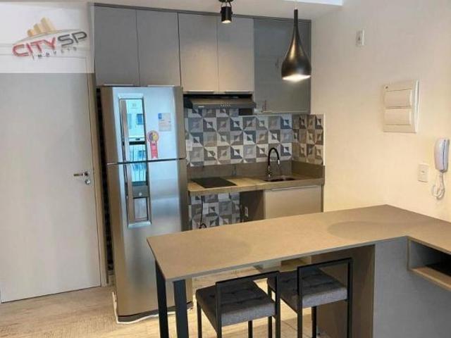 Apartamento decorado e mobiliado 01 dormitório à venda, 35 m² por R$ 499.000 Vila Guarani Zona S