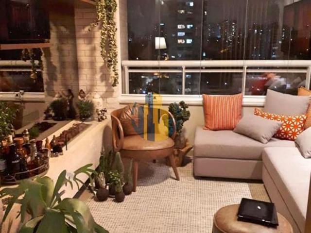 Apartamento Decorado e Mobiliado a 450m do Metrô Ana Rosa – Vista para o Parque