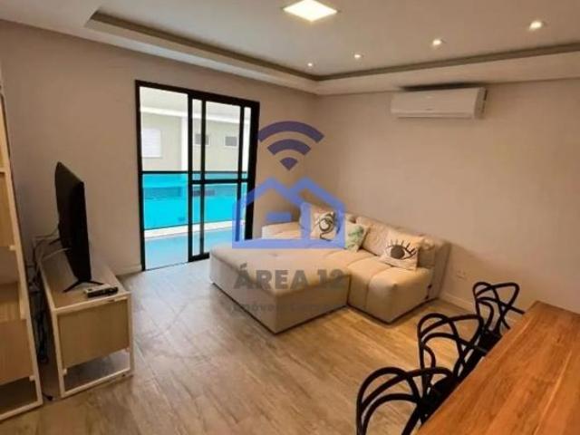 Apartamento decorado e reformado à venda no bairro da Martim de Sá em Caraguatatuba, SP