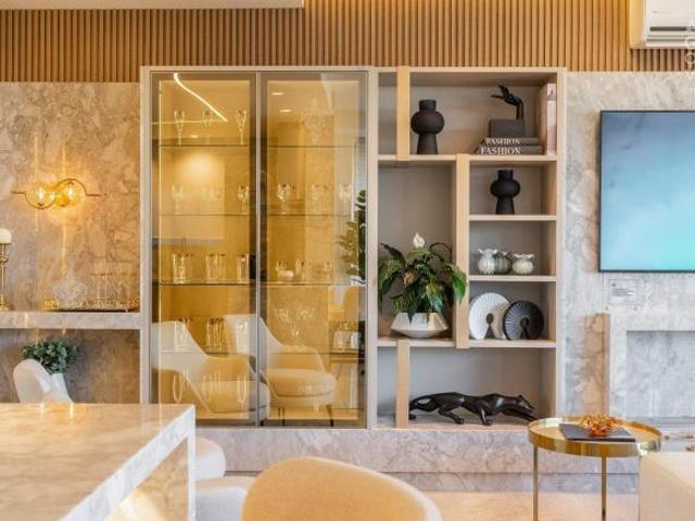Apartamento Decorado no Lalique, 03 Quartos, 03 Vagas, Água Verde, Curitiba AGONLANÇAMENTOS