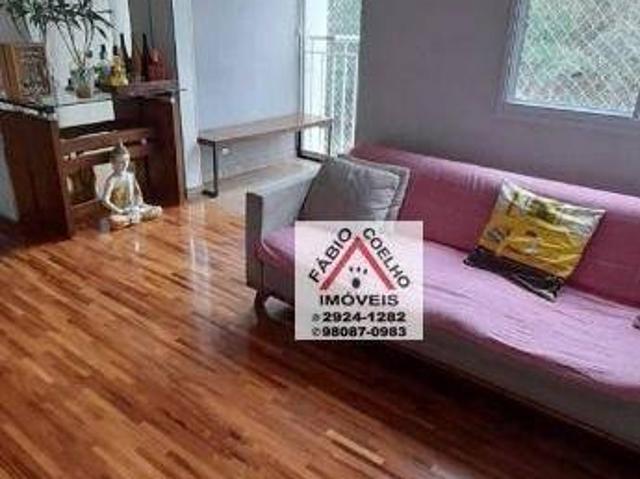 Apartamento deslumbrante com 3 dormitórios à venda, 62 m² por R$ 490.000 Vila Andrade São Paulo/