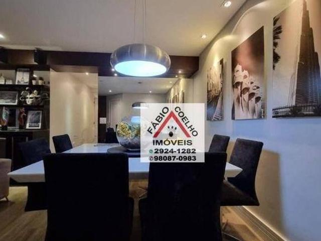 Apartamento deslumbrante com 3 dormitórios à venda, 103 m² Saúde São Paulo/SP