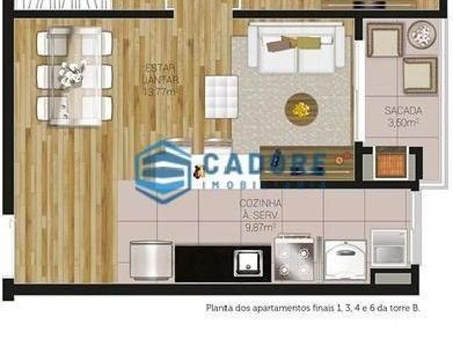 Apartamento dois dormitórios a venda no Panazzolo