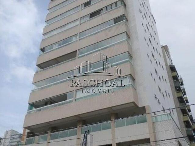 APARTAMENTO DOIS QUARTOS, CHURRASQUEIRA E PIA NA SACADA, BAIRRO TUPI EM PRAIA GRANDE