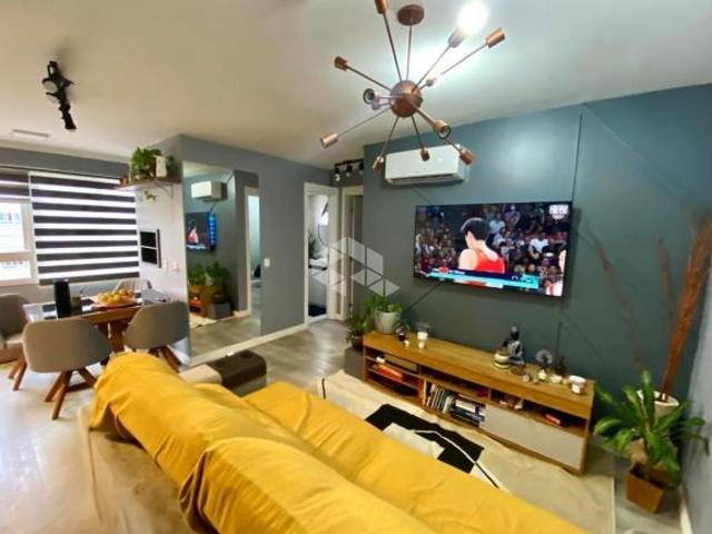 Apartamento dois quartos mobiliado no bairro Fatima, Canoas