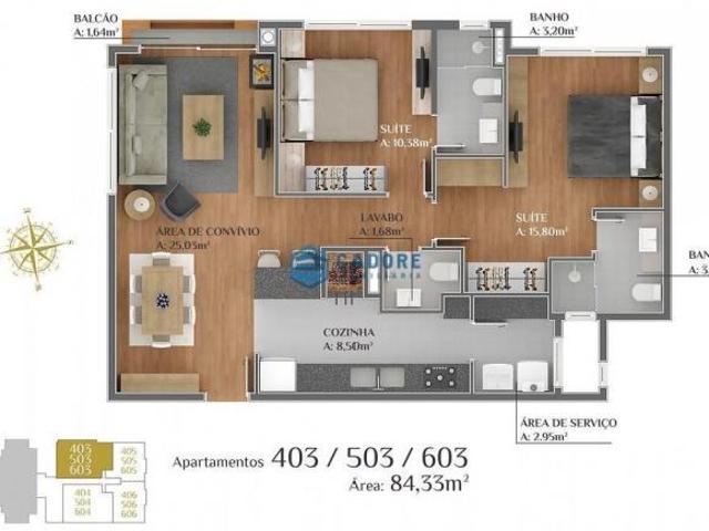 Apartamento duas suítes em Gramado RS