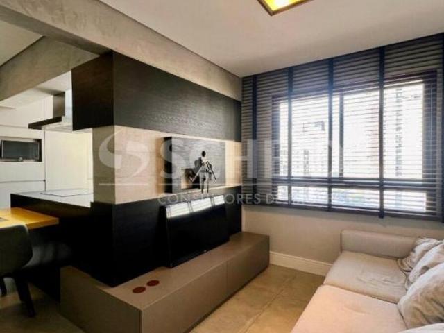 Apartamento Duplex, 1 suíte, lazer completo, mobiliado, ar condicionado,varanda gourmet,Vila Olímpia