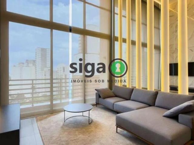 Apartamento duplex com 100m² sendo 2 suítes, 3 banheiros e 2 vagas Jardins São Paulo/SP