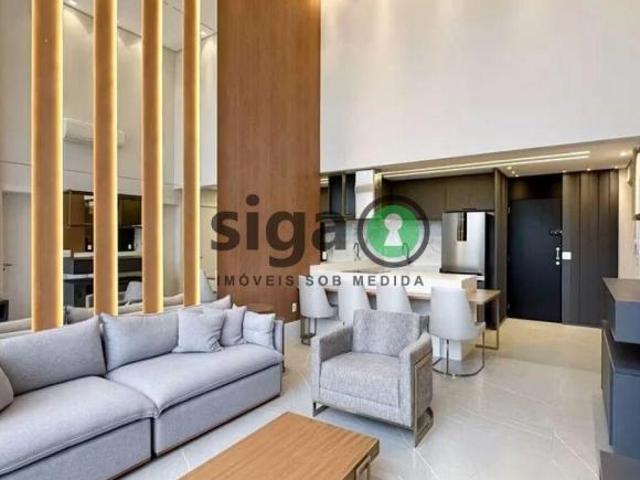 Apartamento duplex com 110m² sendo 2 quartos, 2 banheiros e 2 vagas Jardins São Paulo/SP