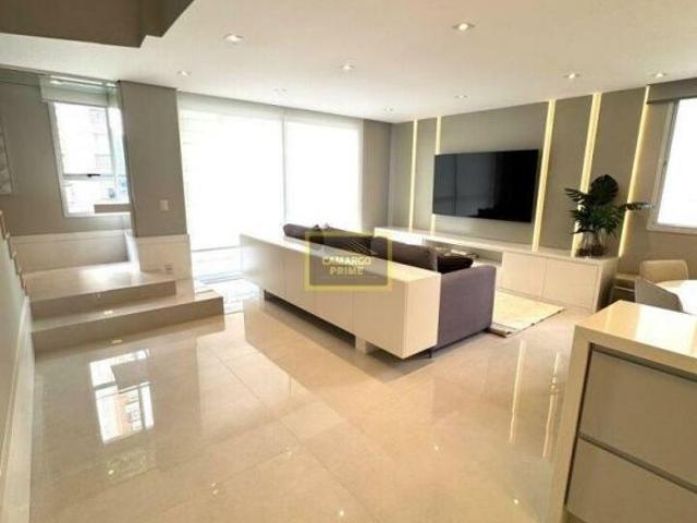 Apartamento Duplex com 130 metros de área útil, para venda, no Itaim Bibi