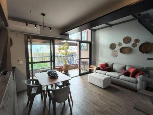Apartamento Duplex com 1 dormitório, 69 m² venda por R$ 1.490.000,00 ou aluguel por R$ 10.966,03/m