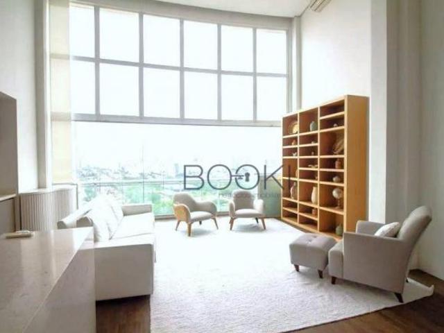 Apartamento Duplex com 1 dormitório à venda, 111 m² por R$ 3.100.000,00 Brooklin Paulista São Pa