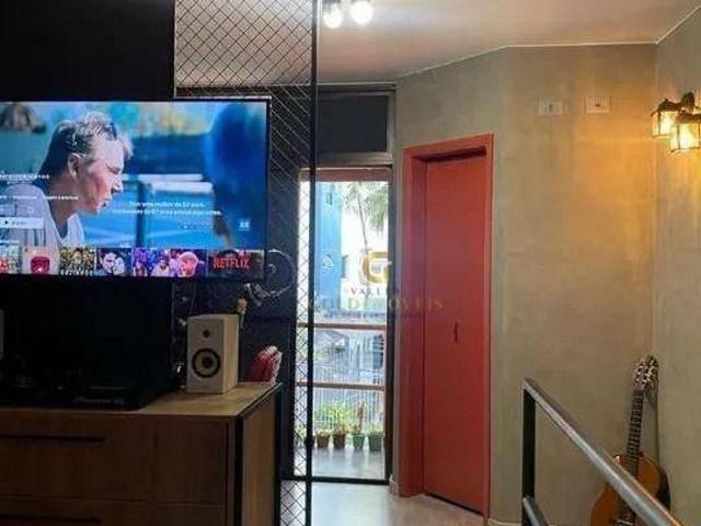 Apartamento Duplex com 1 dormitório à venda, 45 m² por R$ 420.000,00 Vila Ema São José dos Campo